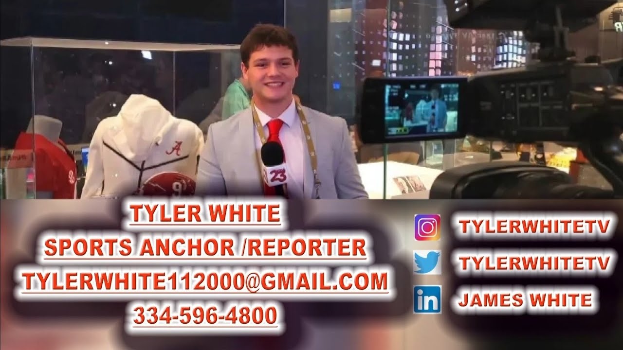 Tyler White Sports Anchor/Reporter Reel - YouTube