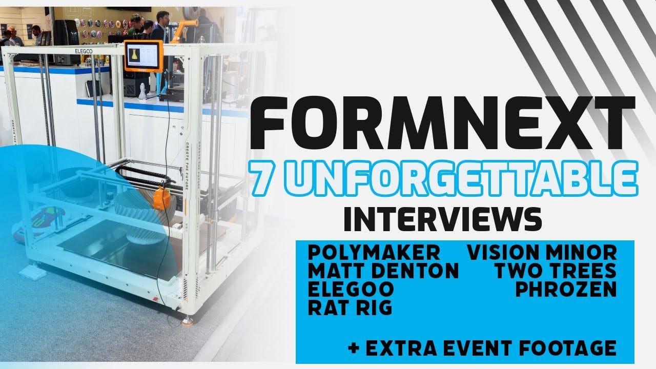Formnext Germany 2023: 7 Unforgettable Interviews - YouTube