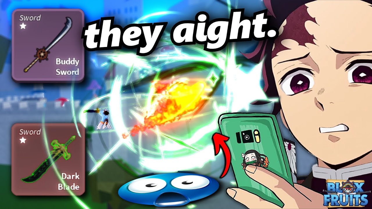 Buddy Sword & Dark Blade』Bounty Hunting | Blox Fruits - YouTube