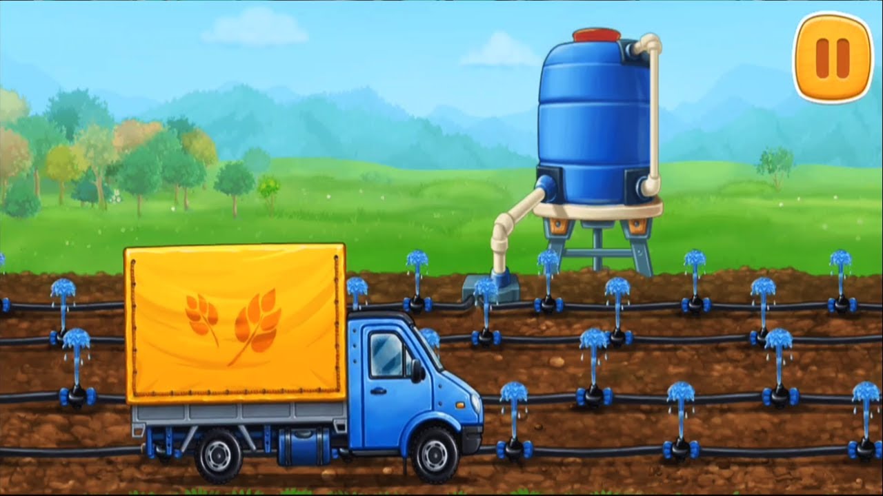 Harvest Strawberry Game | Farm land and Harvest - farming kids games ...
