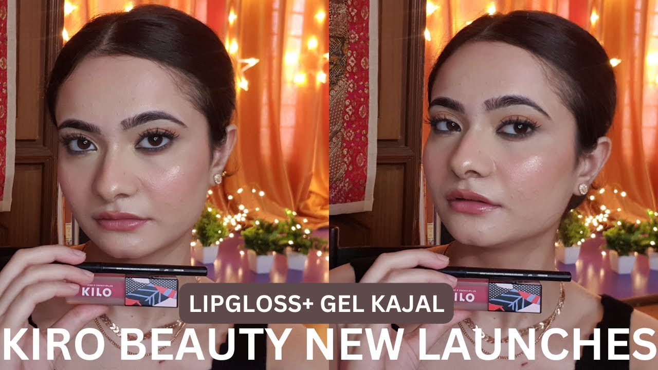 Kiro Beauty Gel Kajal & Hydrabomb Plump up Lipgloss Review | Makeup ...