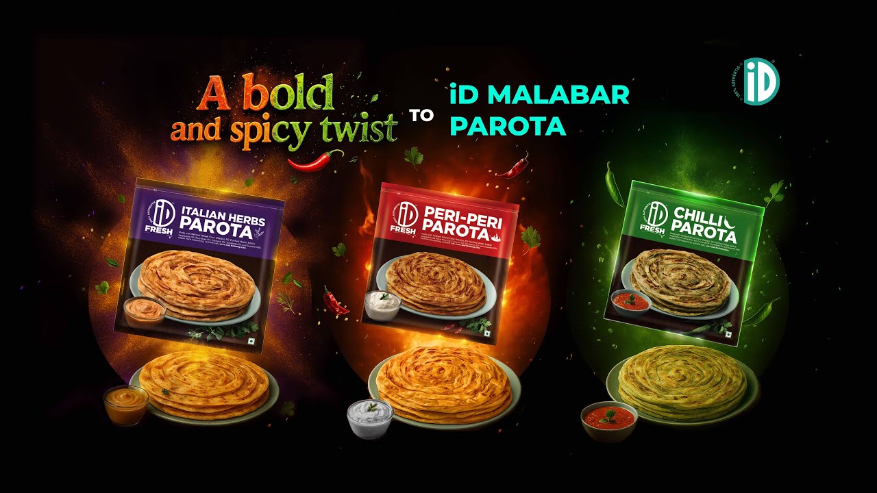 iD's all-new range of deliciously flavoured parotas! 😍 - YouTube