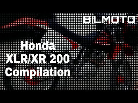 HONDA XLR/XR 200 COMPILATION - YouTube