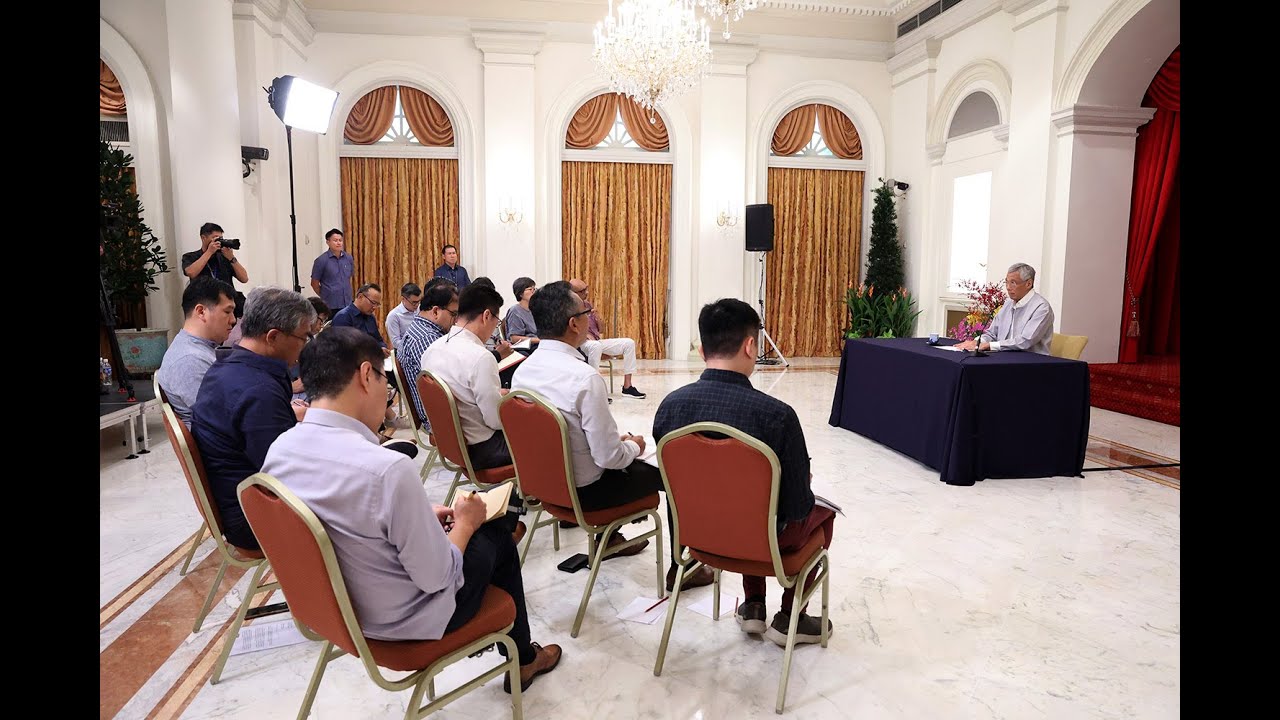 PM Lee Hsien Loong at Press Conference on Resignations of Speaker Tan ...