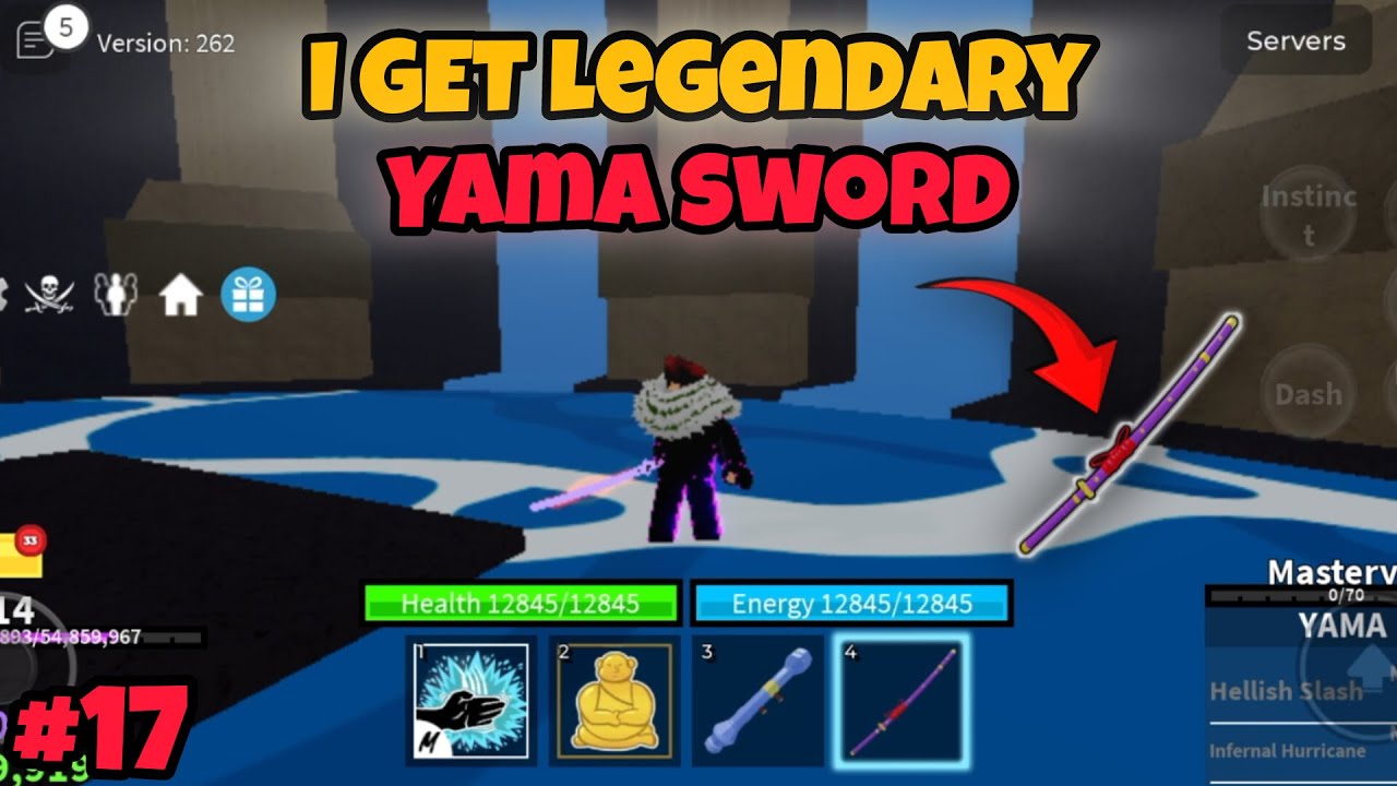 I GET LEGENDARY YAMA SWORD IN BLOX FRUITS | HINDI GAME PLAY 17 - YouTube