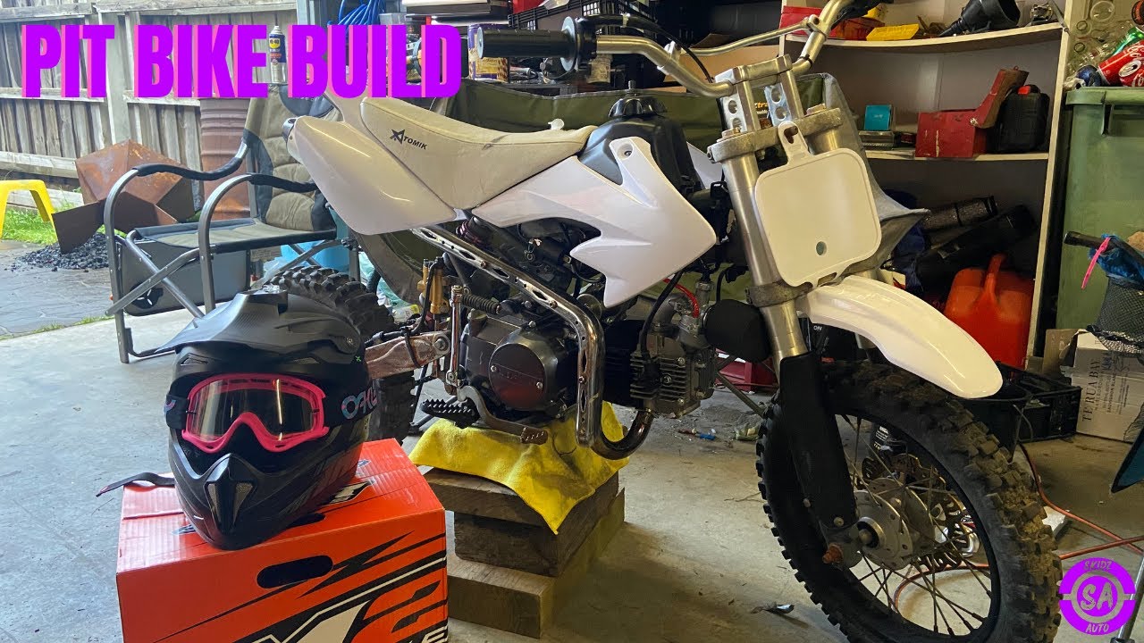 125cc Pit Bike Build - YouTube