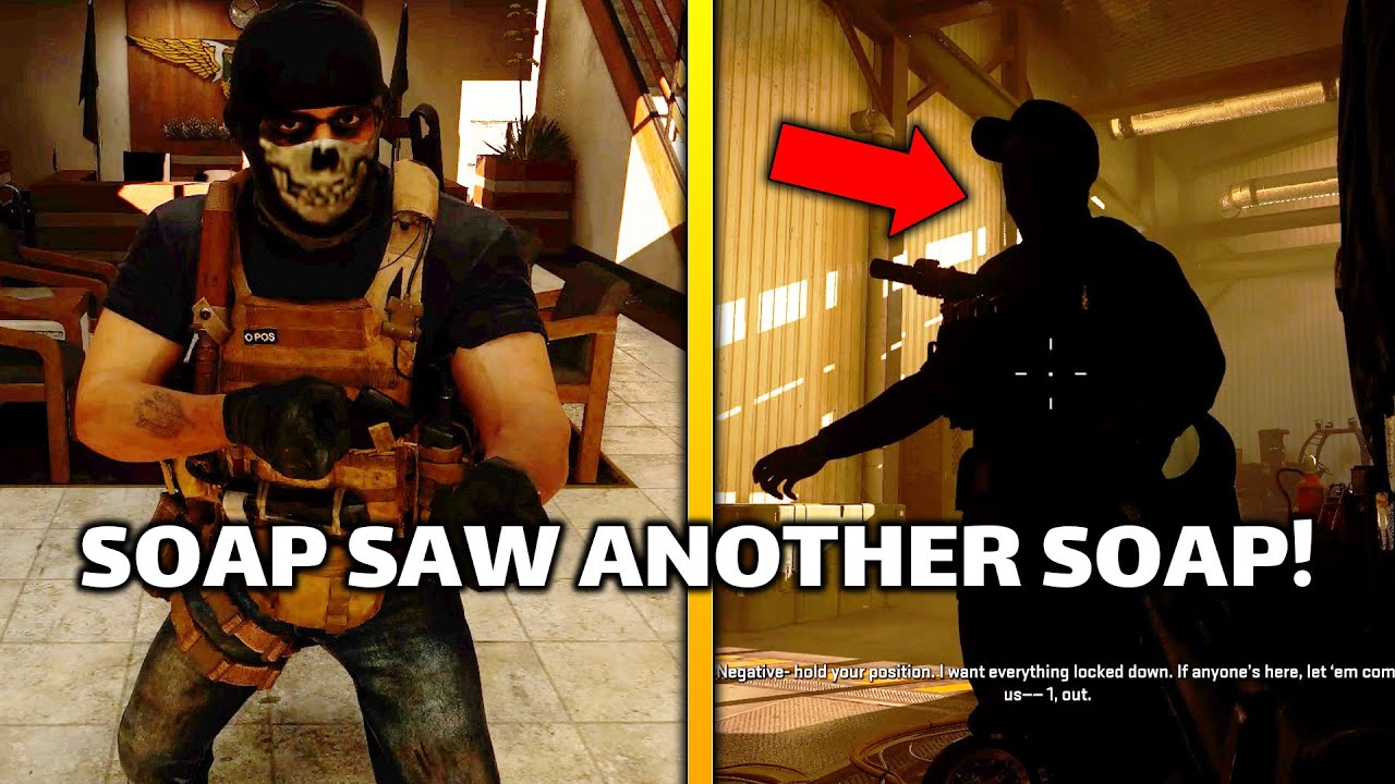Soap Finds Himself Behind The Door! | Ghost Team Mission | Tiny Details ...