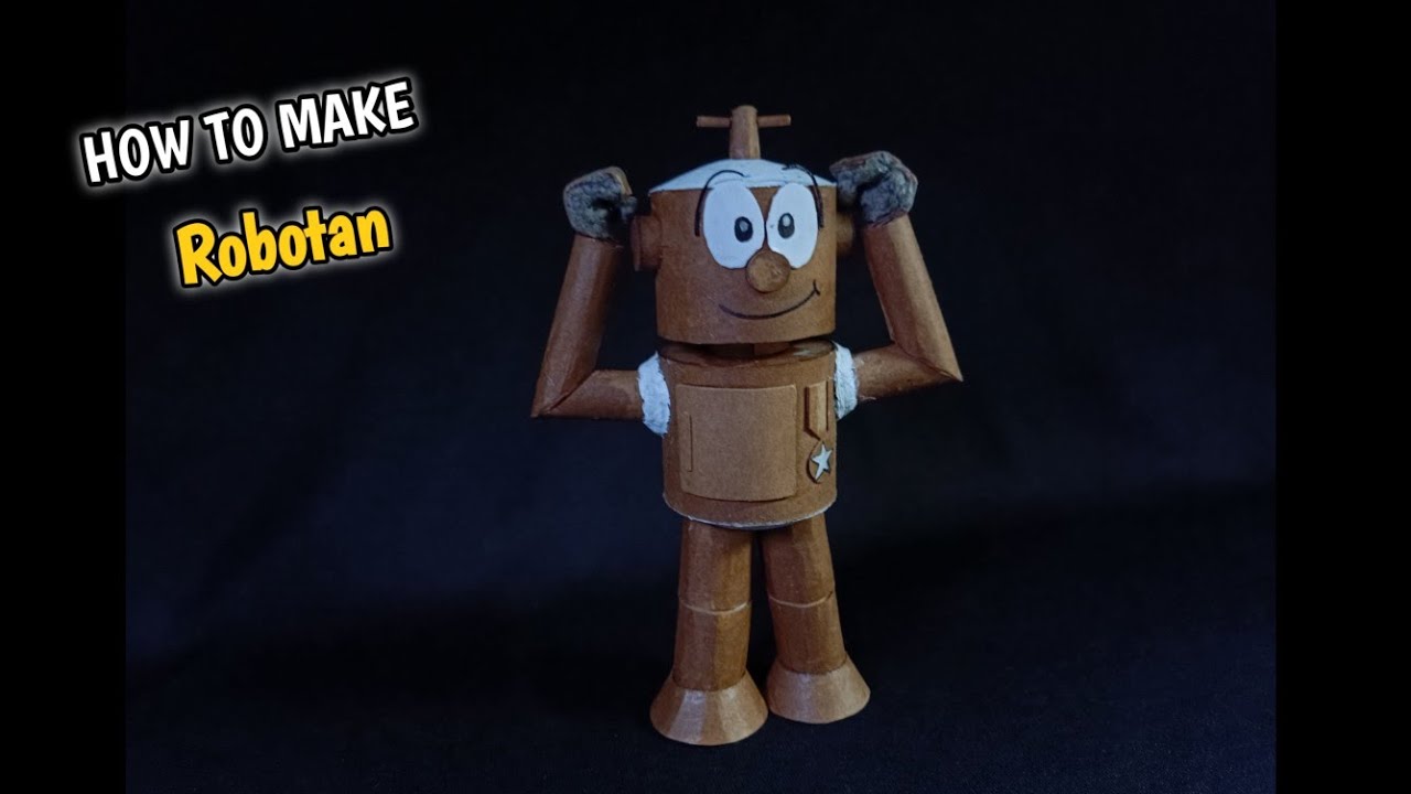 How to make Robotan with cardboard | cardboard robot - YouTube