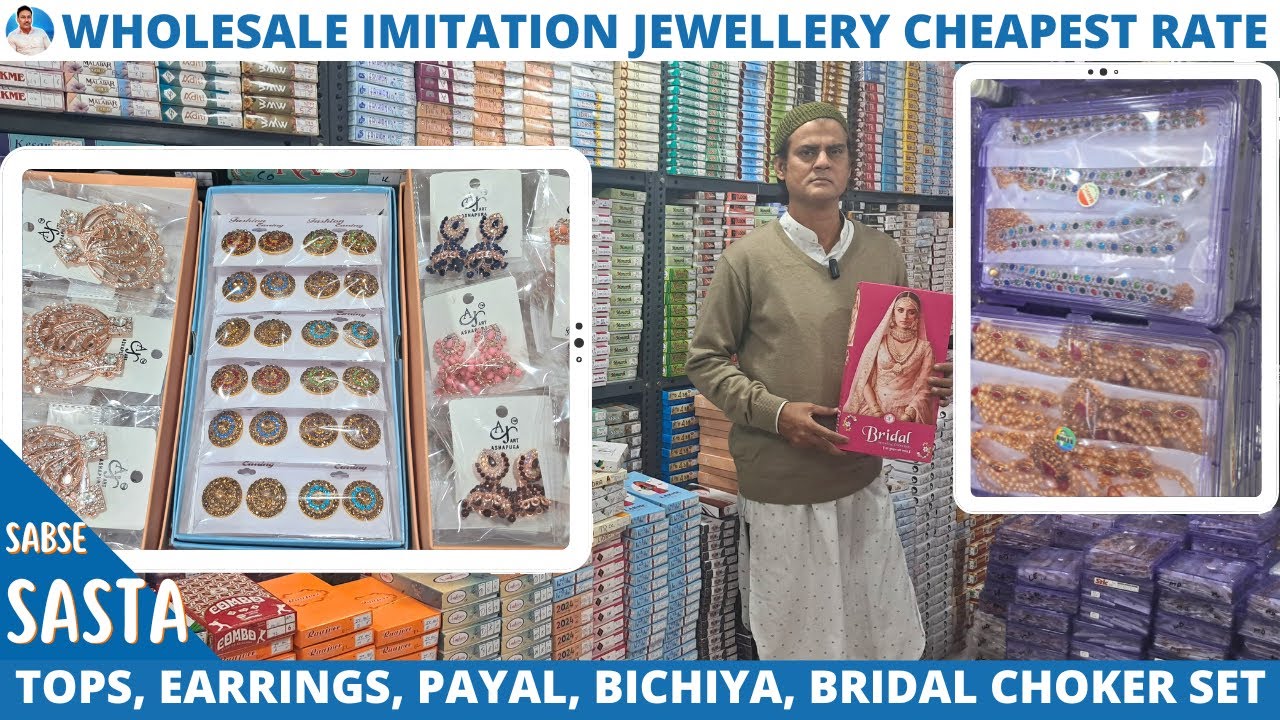 Huge Variety of Imitation Jewellery, Payal, Bichiya, Choker Set, Bridal ...