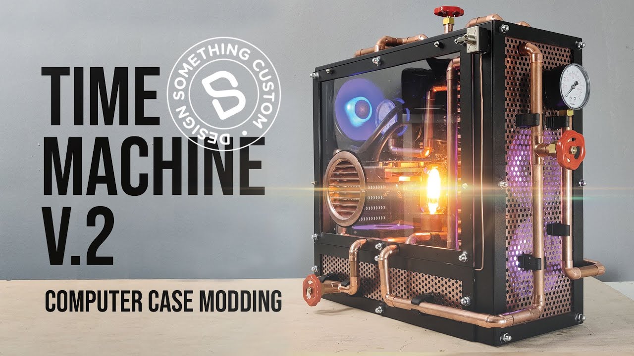 Time Machine V2 PC Case Modding | Design Something - YouTube