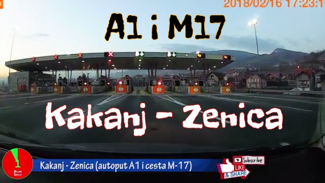 Autoput A1: Kakanj - Zenica (2018) - YouTube
