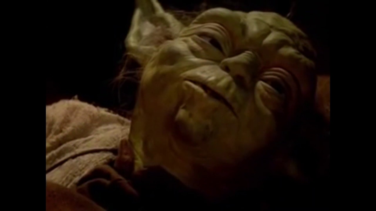 Yoda death (sad) 😢 - YouTube