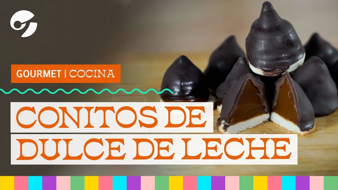 PASO A PASO, cómo hacer CONITOS DE DULCE DE LECHE caseros | Receta ...