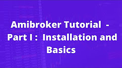 Amibroker Tutorial - Basics - YouTube