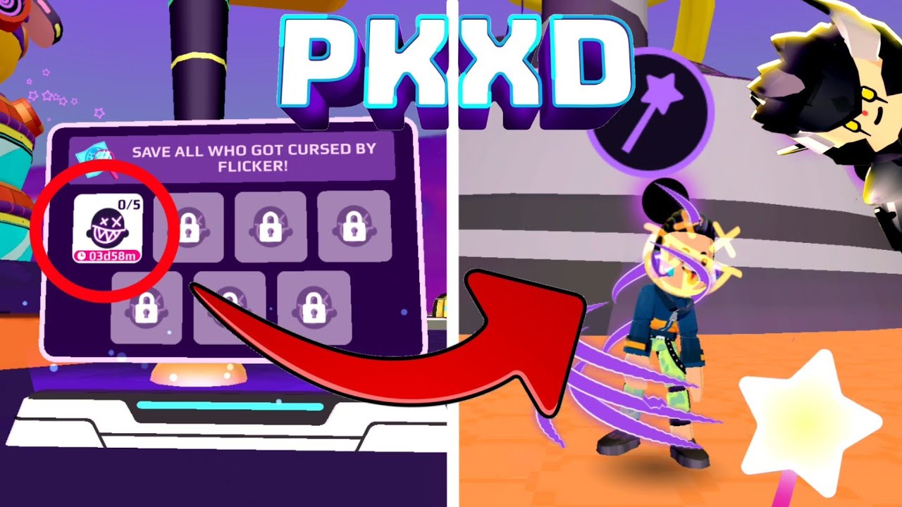 PK XD 5 Cursed by Flicker location!!! Halloween update Part 1 - YouTube