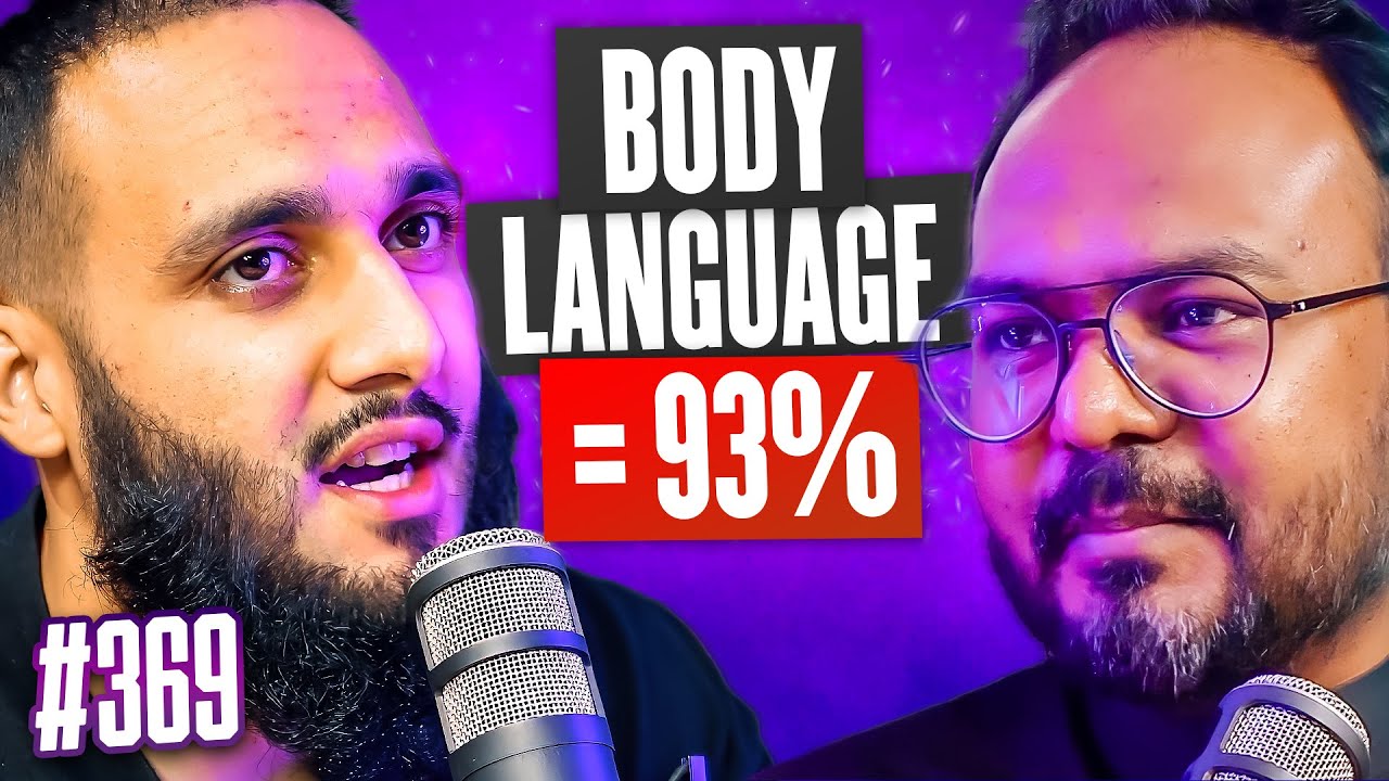 Body Language & Negotiation: Lessons from Mansoor Danish | #369 - YouTube