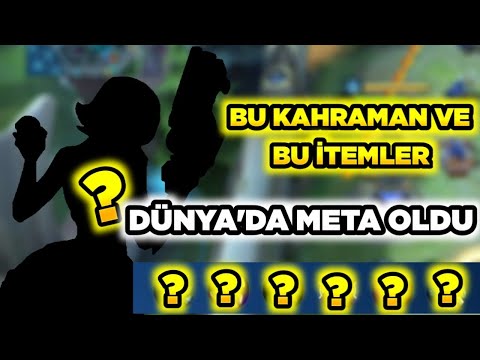 BU HERO BU İTEMLER İLE DURDURULAMAZ HARİKA DÜNYA'DA META OLDU Mobile Legends SENSEY