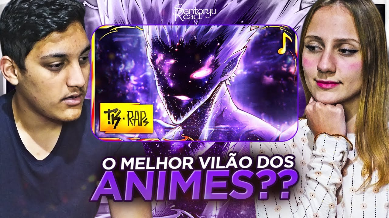 REACT - Rap do Garou // Horror Cósmico [One Punch Man] // TK RAPS - YouTube