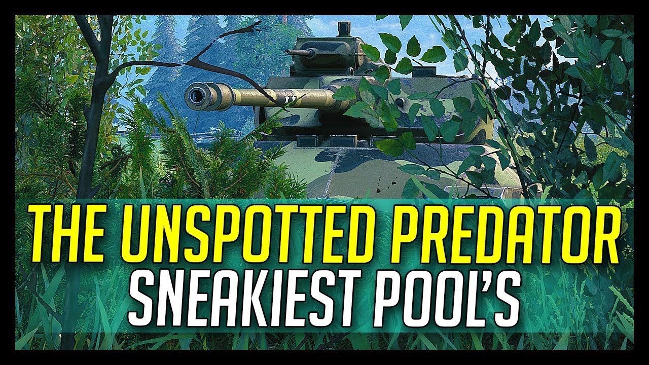 The Unspotted Predator, Sneakiest Pool's! - World of Tanks T71 DA ...