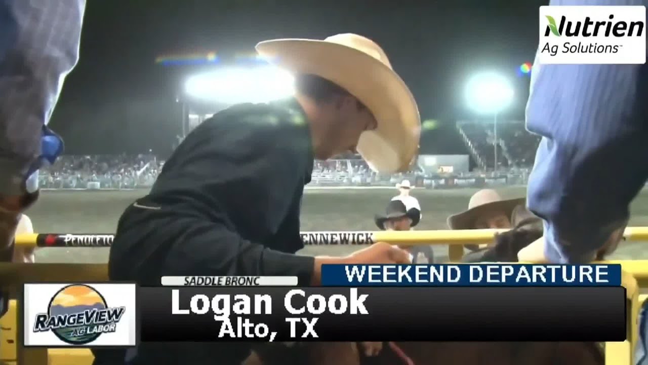 Logan Cook | 2022 Horse Heaven Round-UP - YouTube