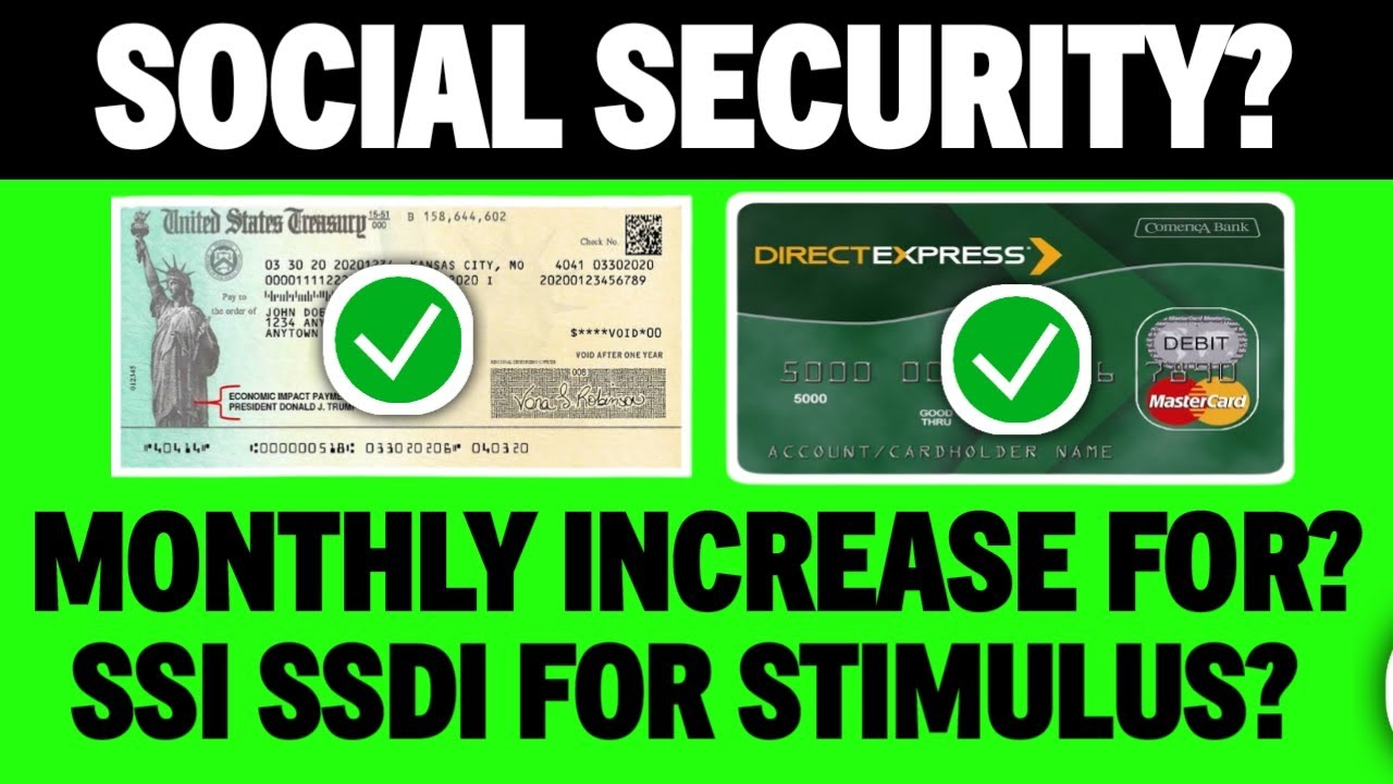 BIG NEWS? MONTHLY INCREASE FOR SENIORS? SOCIAL SECURITY BENEFITS SSI ...