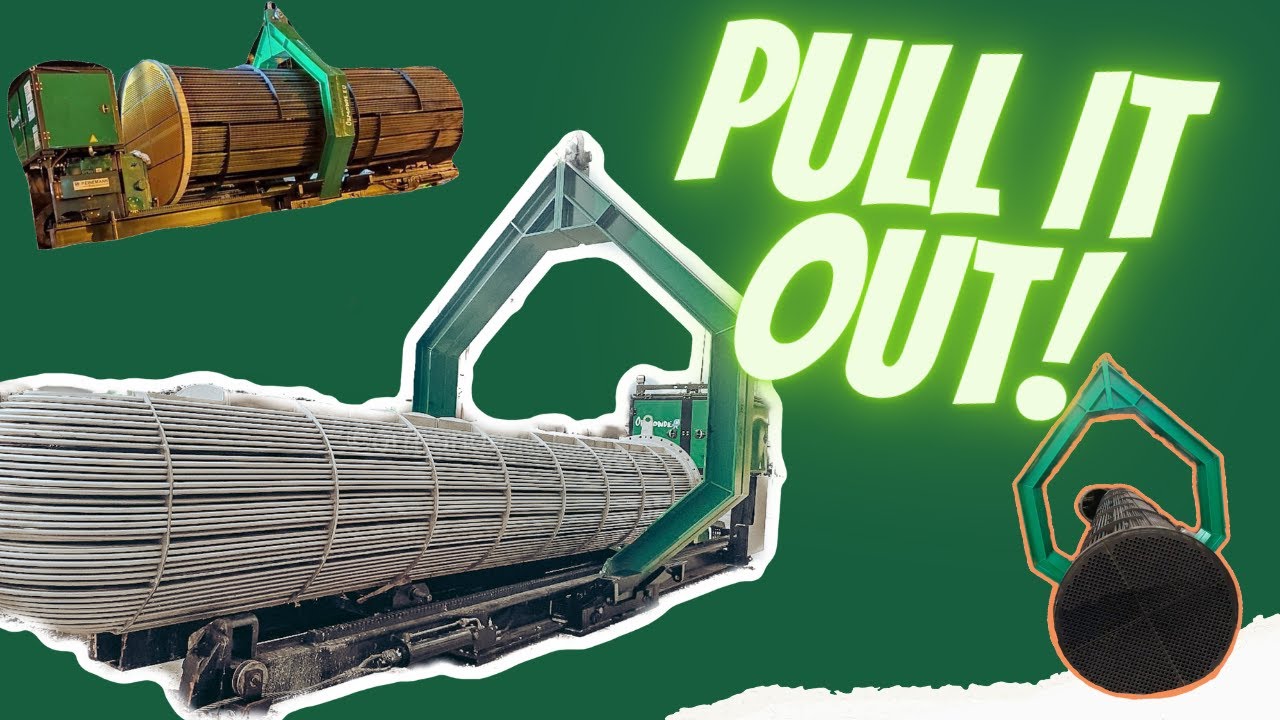 Heat Exchanger Extractor / Bündelziehgeräte / Bundle Extractor - YouTube