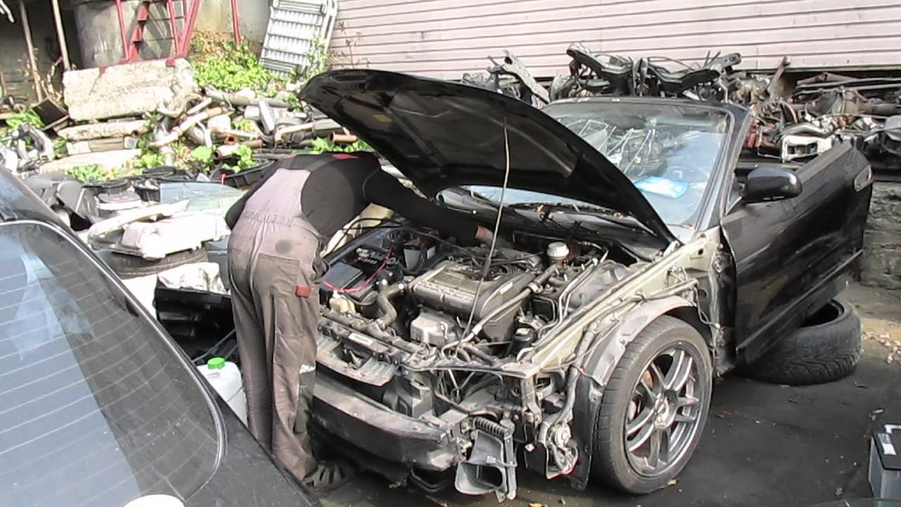 Запуск ДВС 4g63T Mitsubishi Eclipse D38A - YouTube