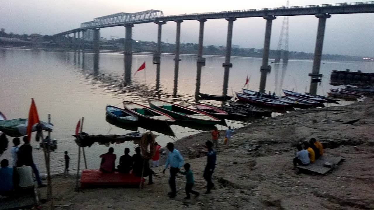Visiting Ramnagar ghat in Varanasi 😀 - YouTube