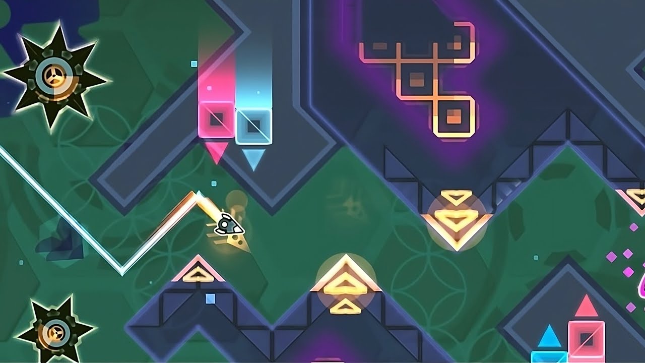 “Diamond in the ruff” by Nebbles, Epiclight, & alkali | Geometry Dash 2 ...
