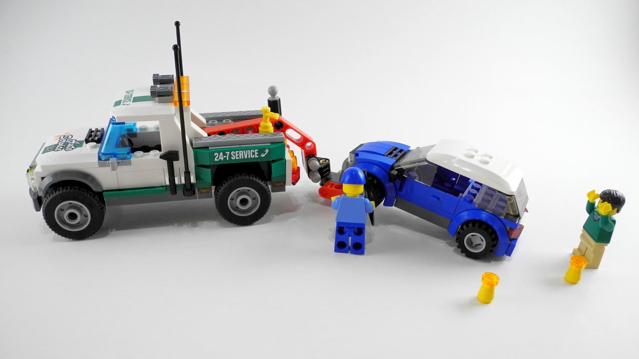 Lego 60081 Pickup Towtruck review (EN subtitles) - Odtahový Pickup ...