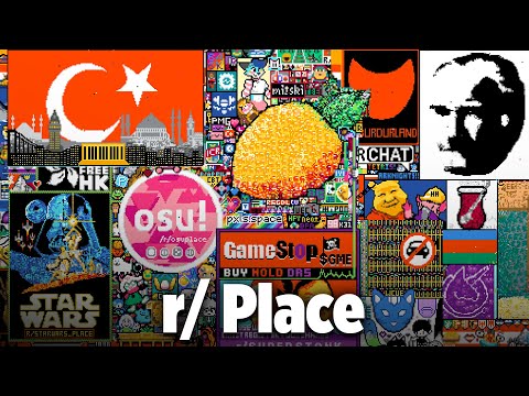 r/Place 2022'de Neler Oldu?