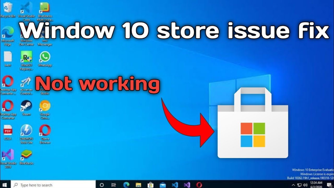 fix all issue of windows 10 store | windows Store not working 2022 ...