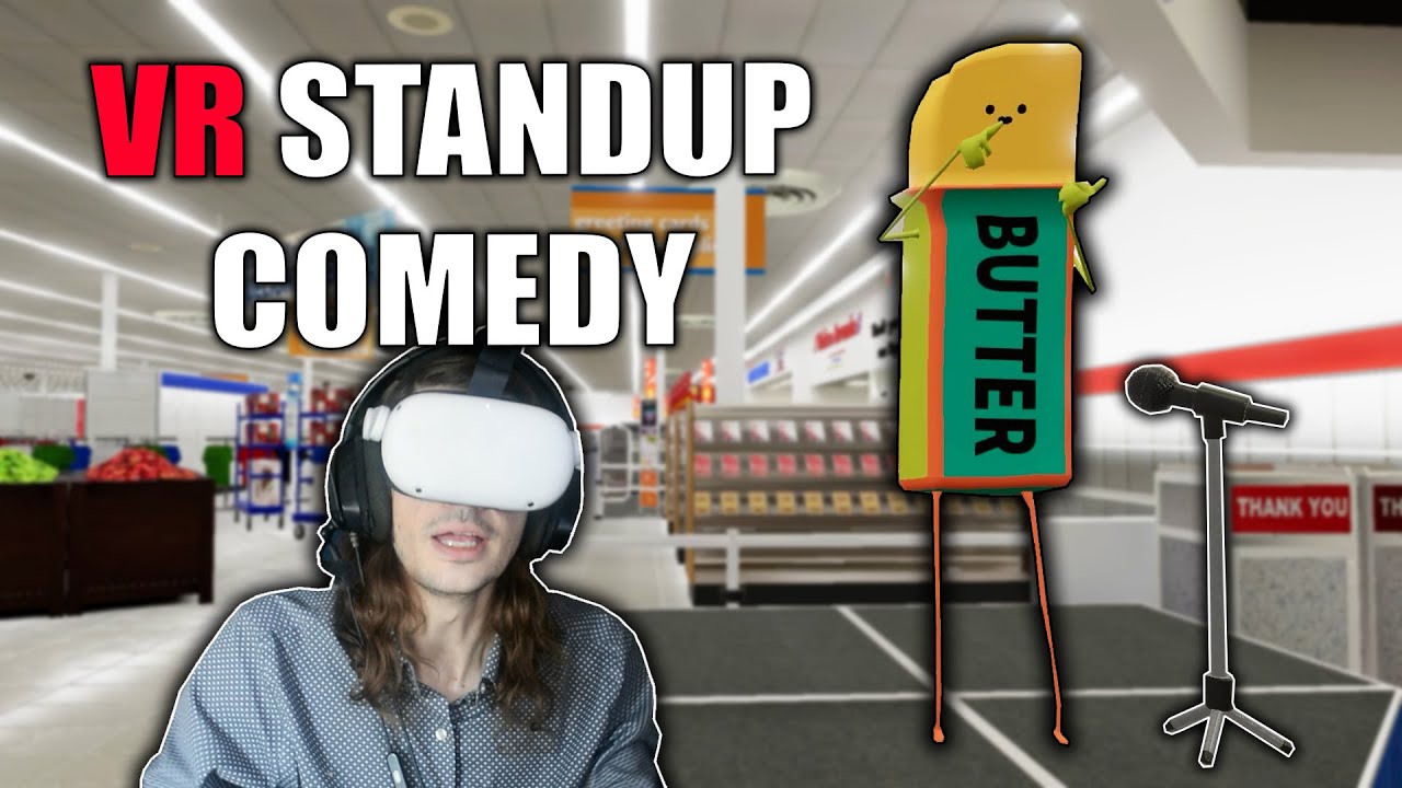 Standup Comedy in the METAVERSE is STRANGE... | VRChat - YouTube