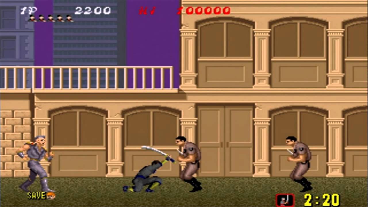 Shinobi PC 1989 Gameplay - YouTube
