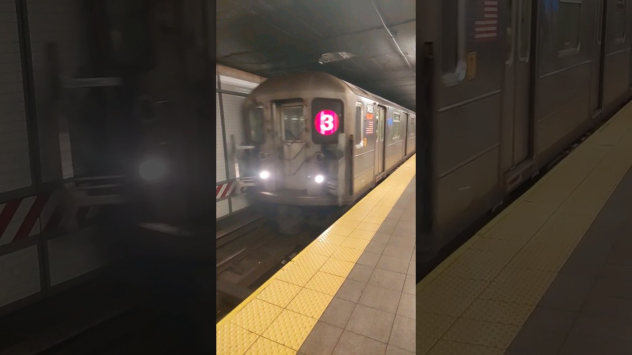 MTA NYC Subway: R62 (3) & R142 (4) Trains at Nevins Street #mta #shorts ...