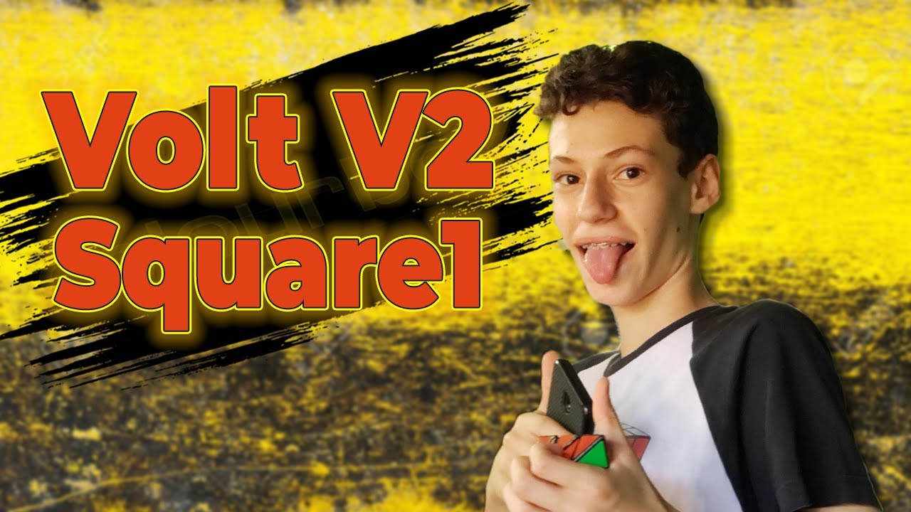 Será que fiz bons tempos com o Novo Volt V2? Solves Square Itapetininga ...