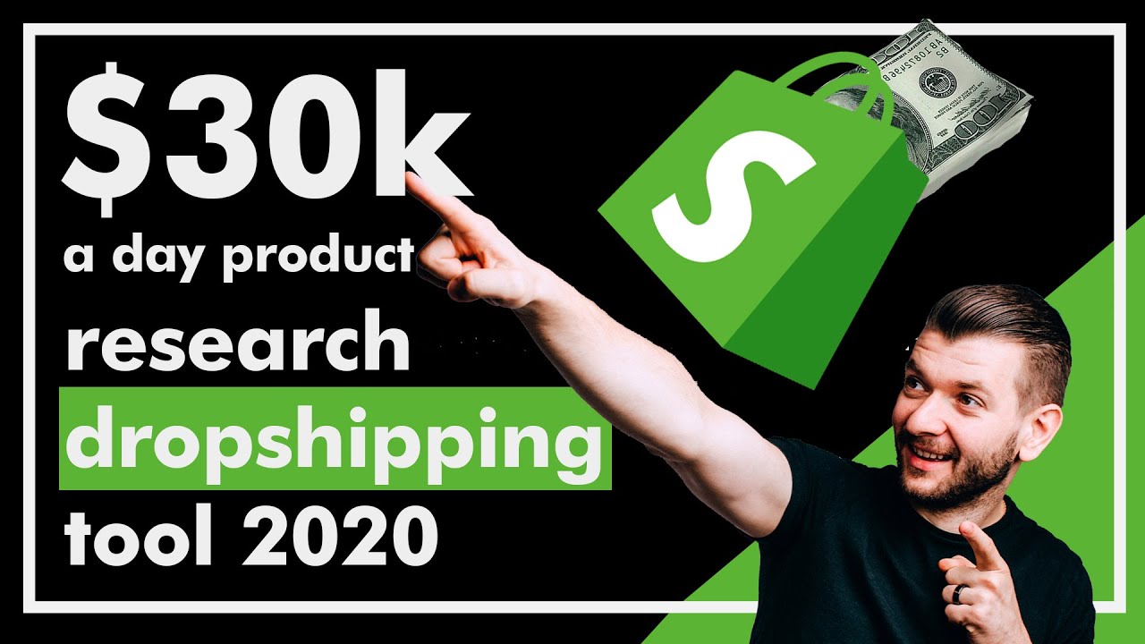 $30k a day product research dropshipping tool 2020 - YouTube