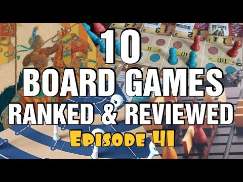 10 Board Games Ranked & Reviewed - Episode 41 - YouTube