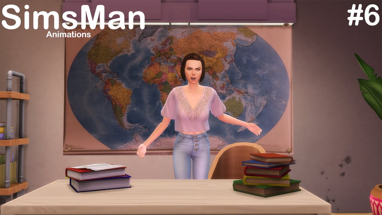 The Sims 4 | Evil sim animations | SimsMan #6 - YouTube
