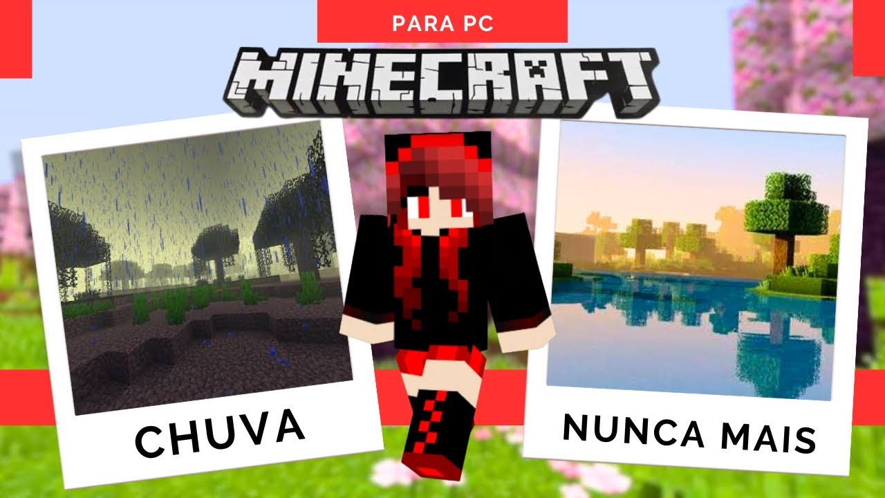 Como Tirar a Chuva do Minecraft e Travar o Clima - YouTube