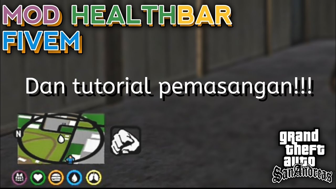 [SHARE] HEALTHBAR FIVEM || GTA SA ANDROID - YouTube