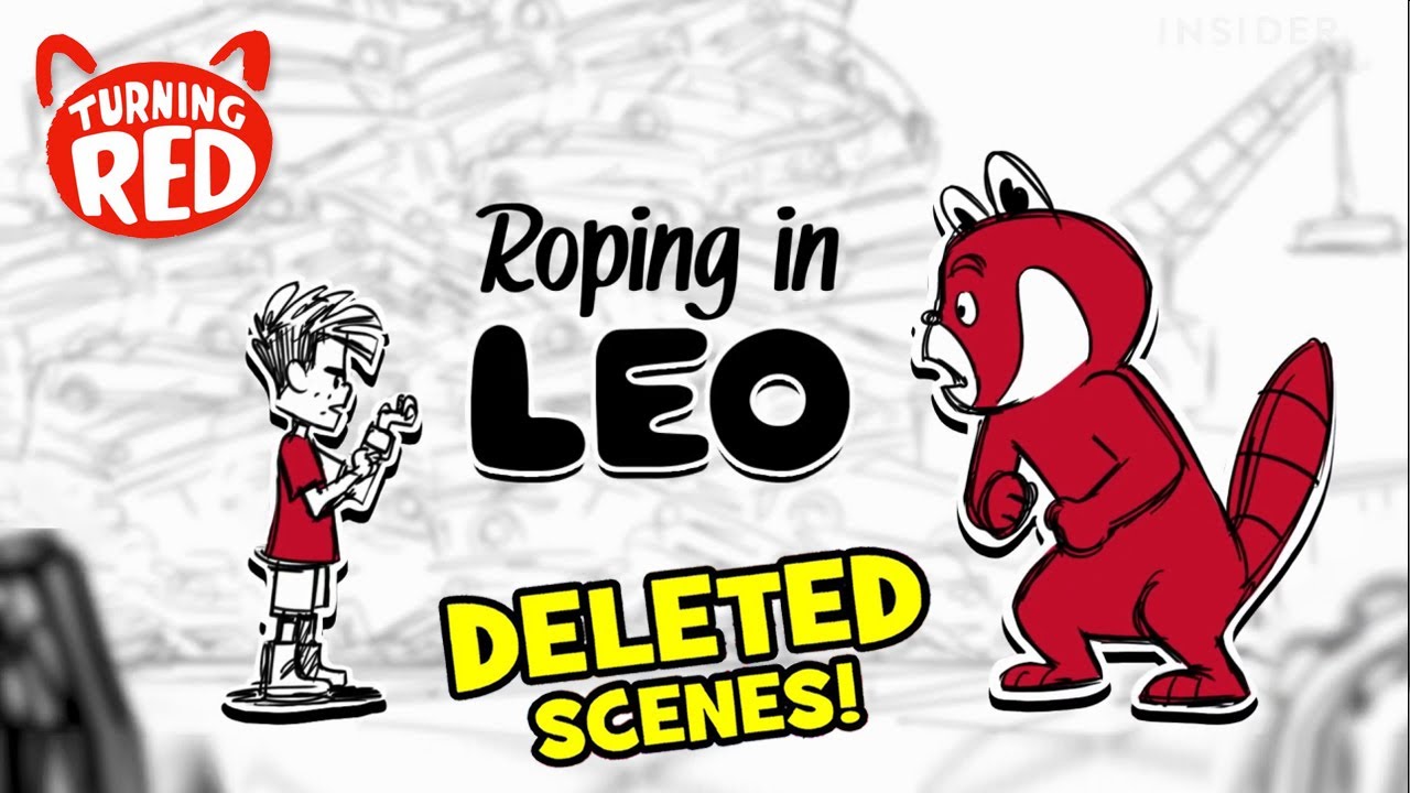 Turning Red | "Roping in Leo" Deleted Scene Clip | Disney and Pixar's ...