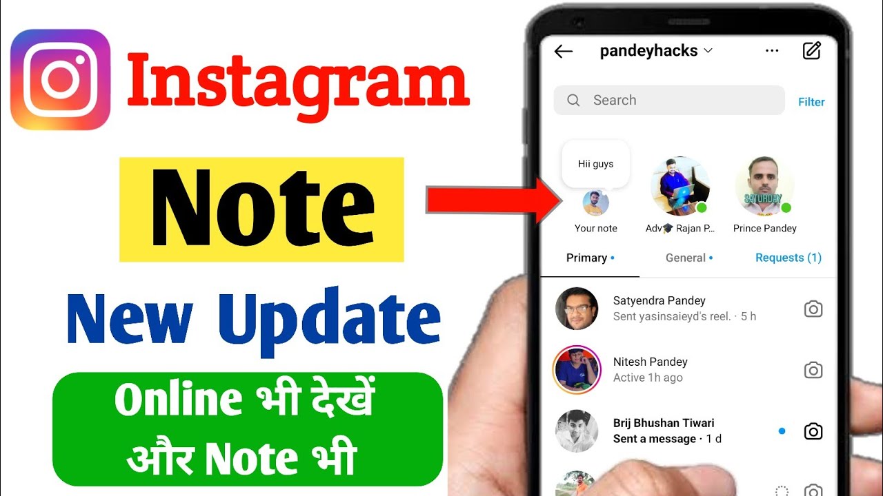 Instagram Leave A Note features | leave a new note Instagram ...