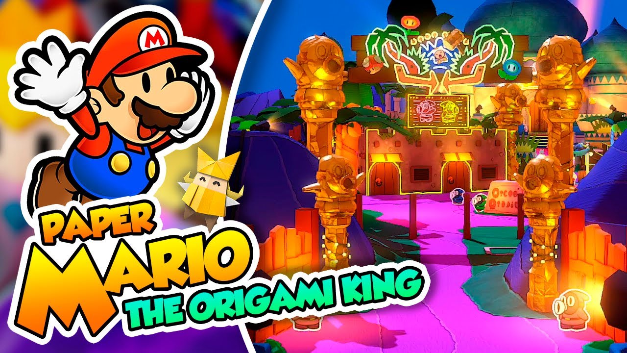 ¡Ciudad... ¿Olfiti?! - #26 - Paper Mario The Origami King (Switch ...