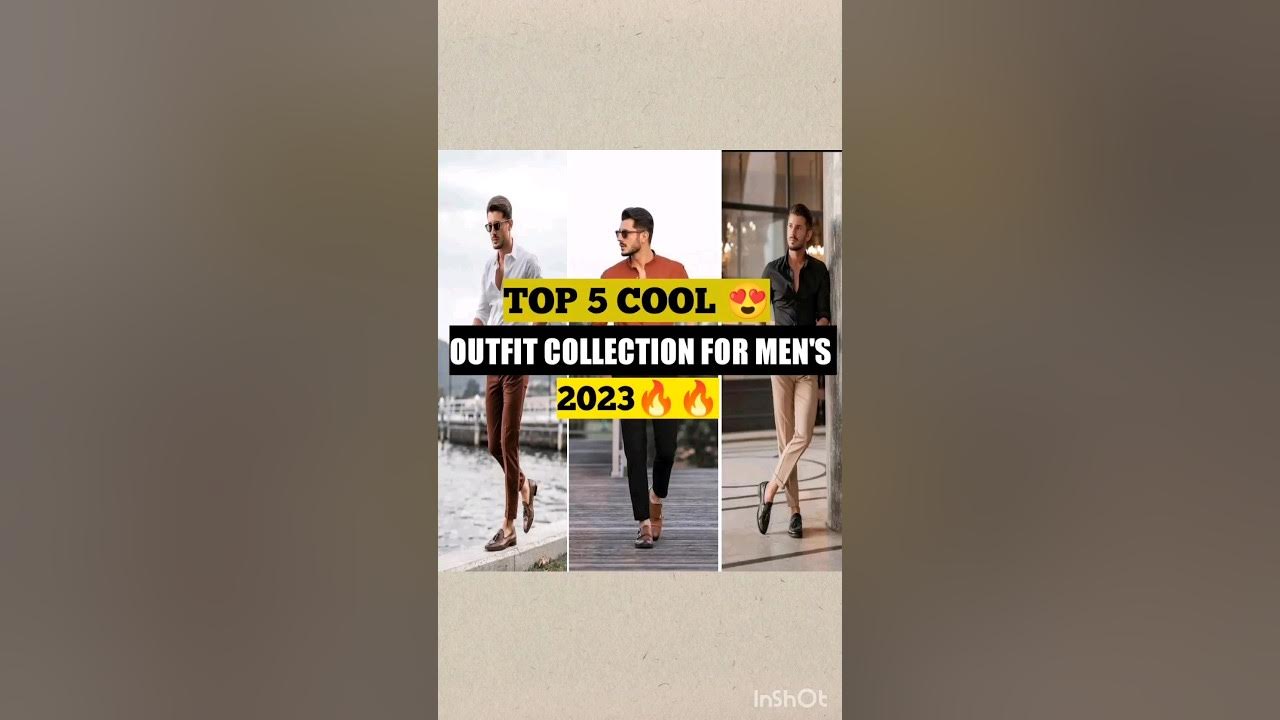 Top 5 cool outfit collection for men's|best collection 2023😍|#fashion #styling #shorts # ...
