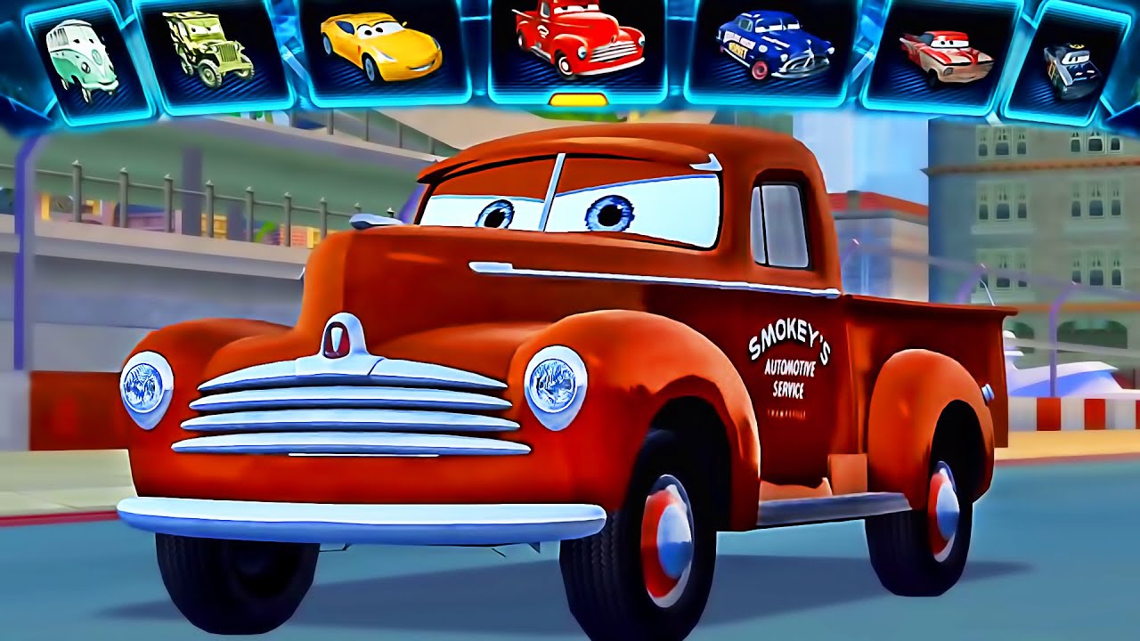 Smokey with Cars 2: The Video Game - Driven To Win - YouTube