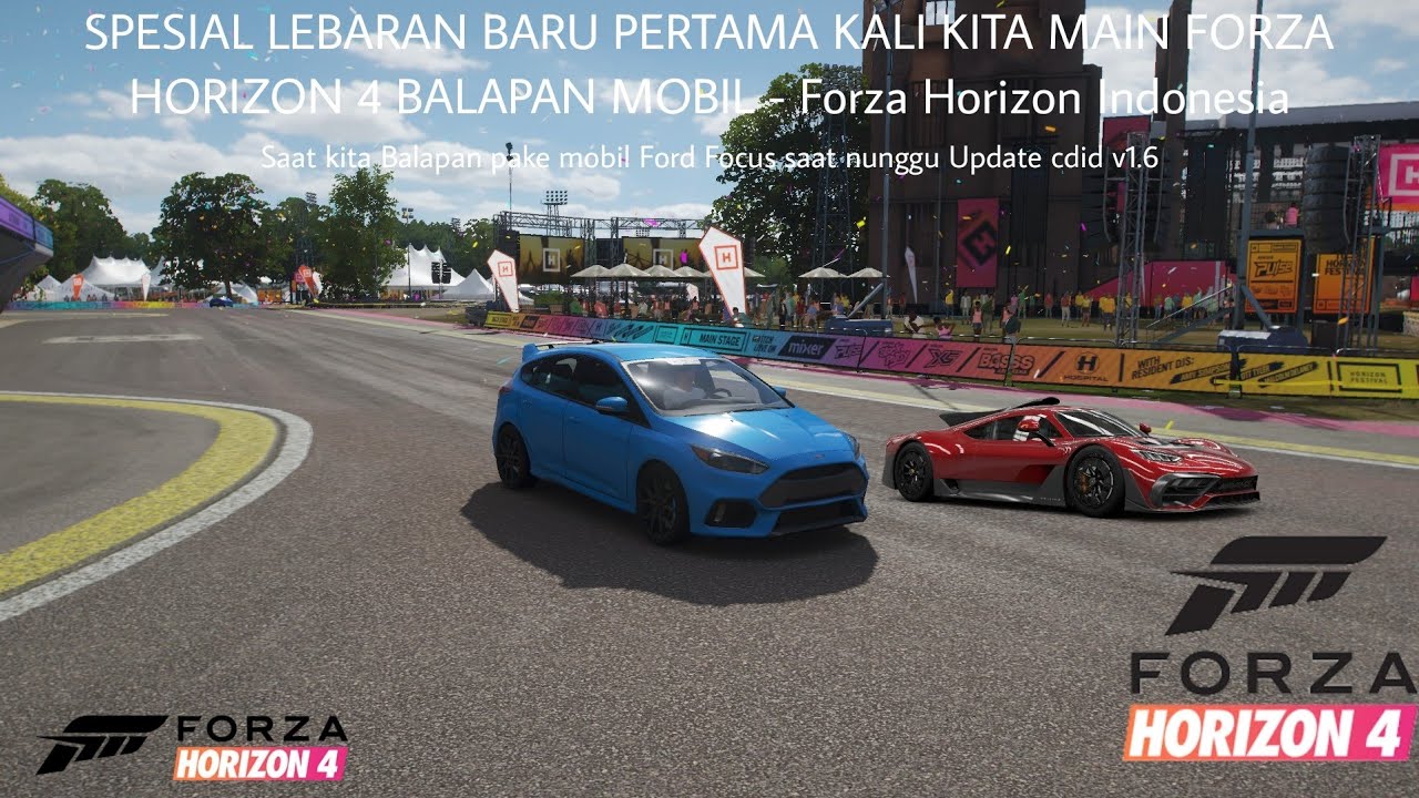 SPESIAL LEBARAN BARU PERTAMA KALI KITA MAIN FORZA HORIZON 4 BALAPAN ...