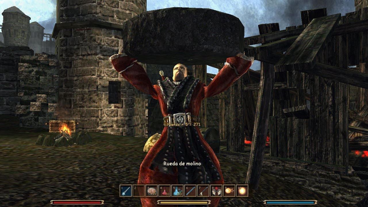 Gothic III Mago Fuego - Mago Agua Parte 116 Pociones de Fuerza y Maná ...