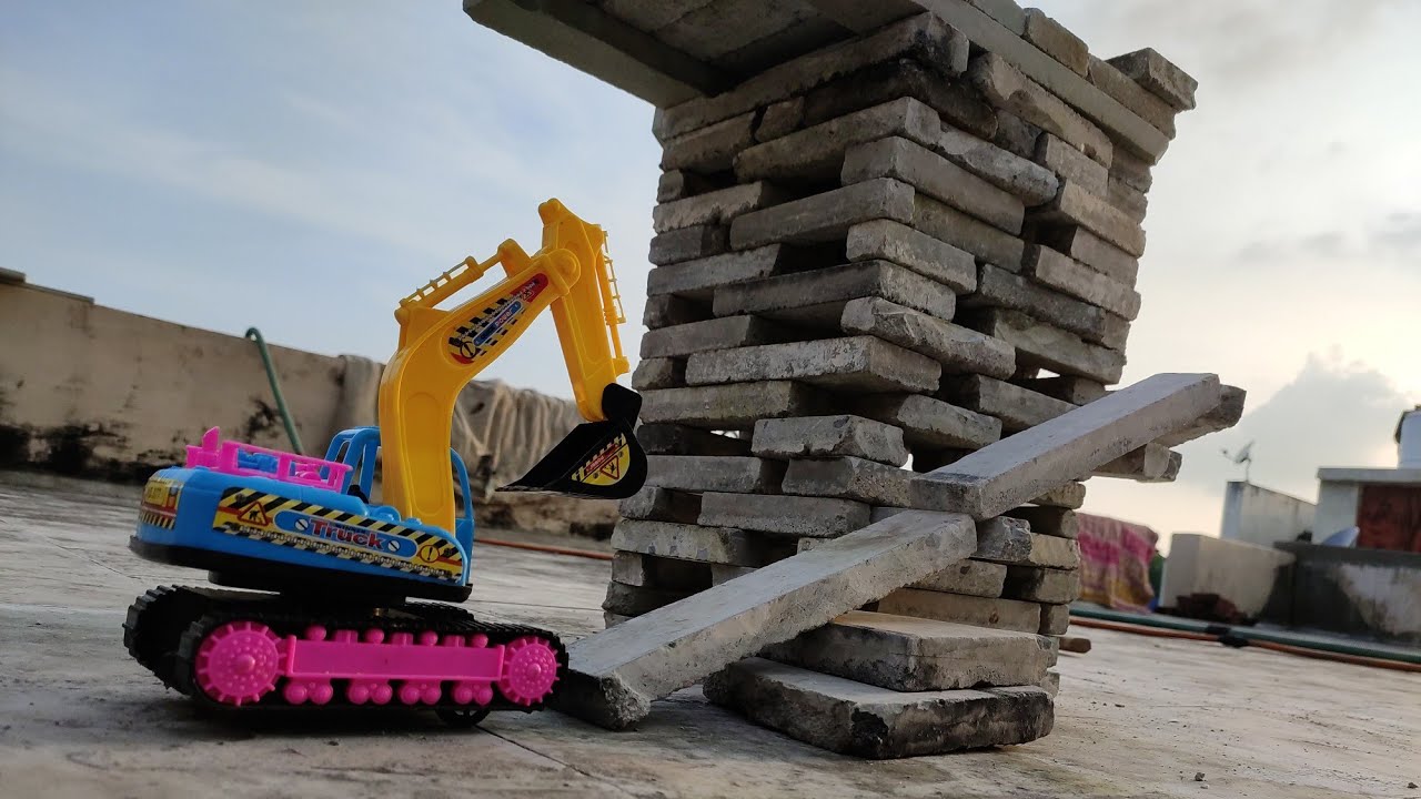 Build a new house for toys by child/village children's making big house ...