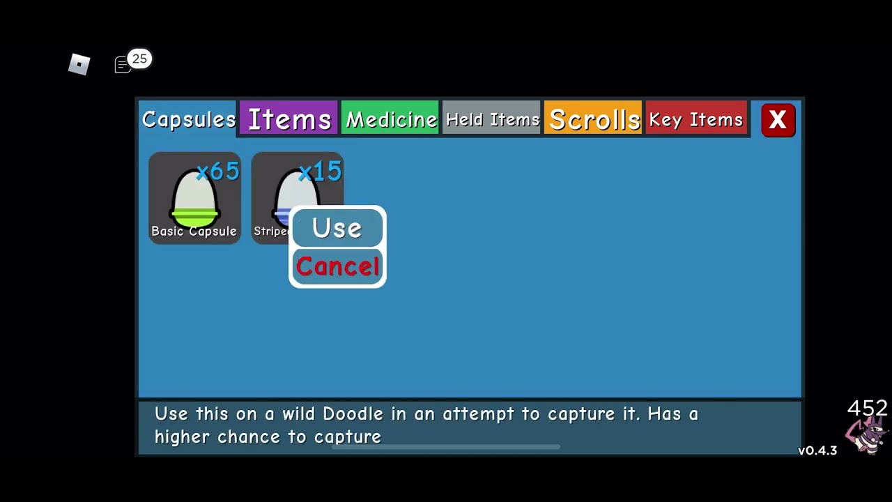 I caught my first shiny in doodle world roblox - YouTube